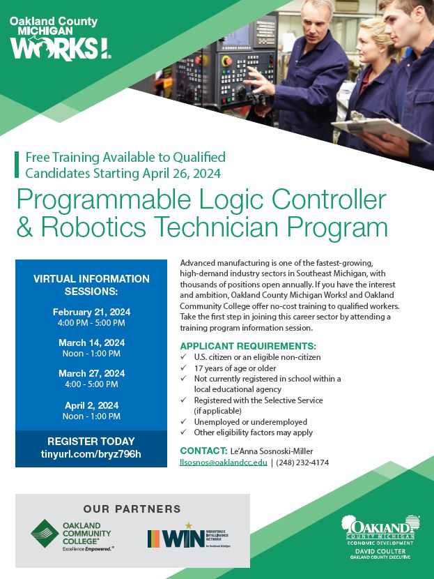 Training - Waterford Michigan Works